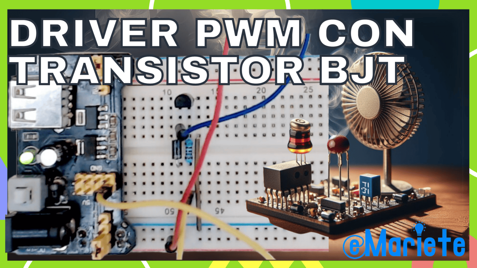 PWM driver with BJT transistor - eMariete