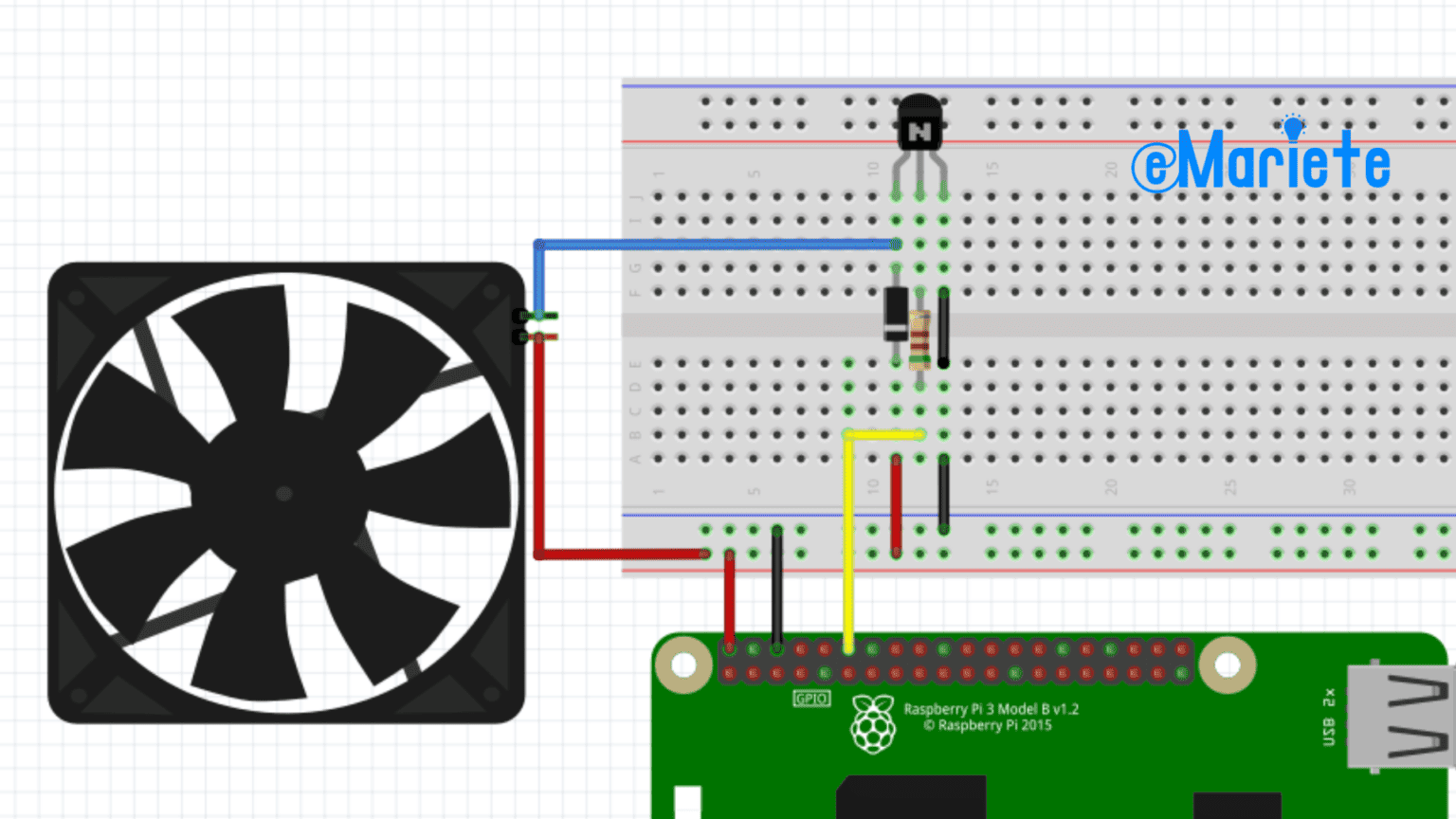 PWM driver with BJT transistor - eMariete